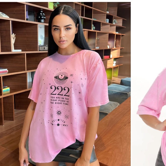 Fashion Nova | Tops | 222 Angel Numbrr T Shirt | Poshmark